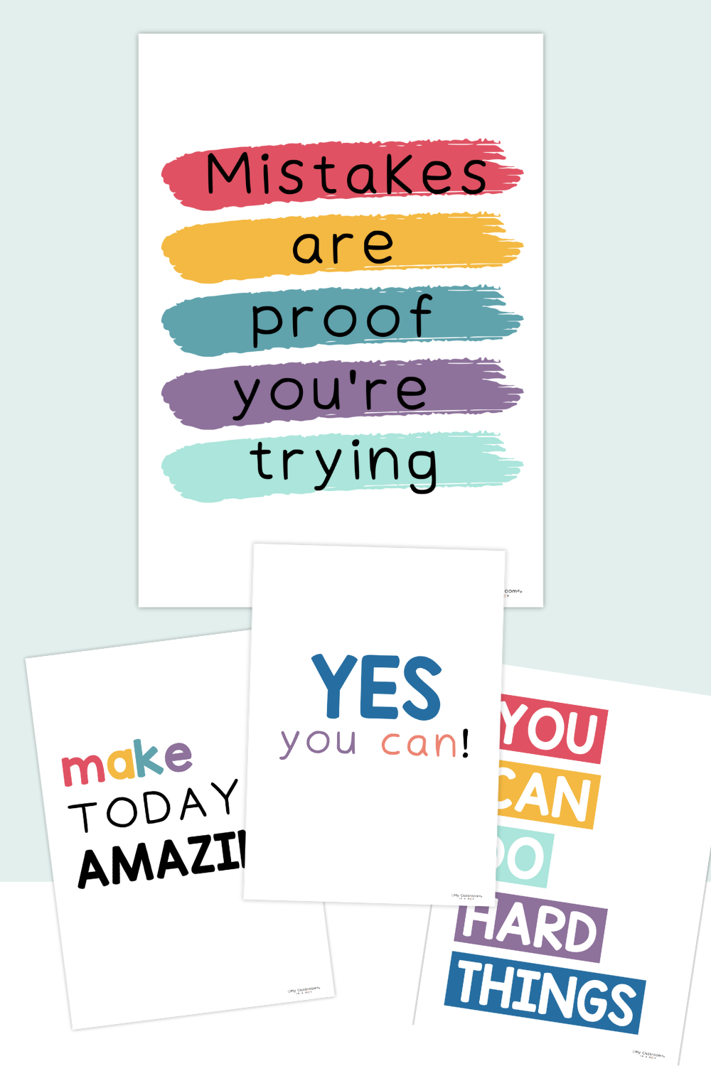 Motivational Posters - 5 Free Posters - The Cassia Box