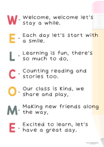 Classroom Welcome Sign Freebie -10 Super Cute Classroom Welcome Posters ...